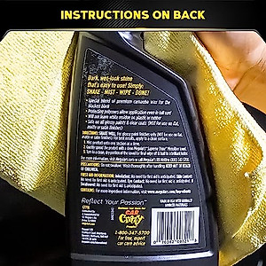 Meguiar's G7716 Gold Class Carnauba Plus Premium Quick Wax - 16 Oz Spray Bottle
