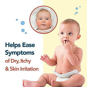 Happy Cappy Baby Shampoo and Body Wash - Eczema Body Wash for Kids, Toddler, Adults, Helps with Dryness, Reduces Itching and Redness, Dermatologist Tested, Fragrance Free - 8 Fl Oz (Pack of 2)