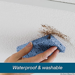 Genesis 2ft x 2ft White Antique Ceiling Tiles - Easy Drop-in Installation – Waterproof, Washable and Fire-Rated - High-Grade PVC to Prevent Breakage - Package of 12 Tiles