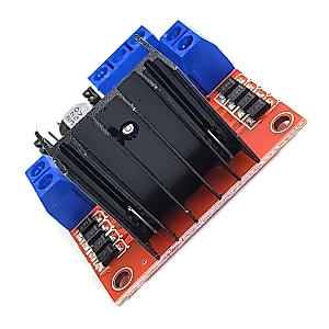 Kiro&Seeu 2PCS L298N Motor Drive Controller Board Module Dual H Bridge DC Stepper Motor Compatible with Ar-duino Electric Projects Smart Car UNO MEGA R3 Mega2560