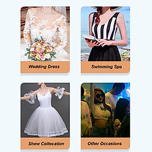 LELEBEAR Double Sided Sticky Bra, Boomba Bra Inserts, Self-Adhesive Bra Pads Inserts, Boomba Sticky Silicone Triangle Push Up (1pcs)