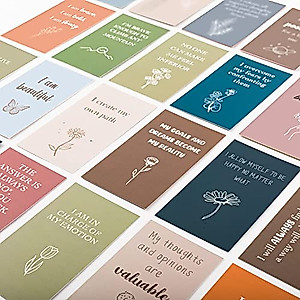 100 Affirmation Cards for Women and Men With 150+ Thought-Provoking Questions, Unique Affirmation cards for stress Relief, Meditation and Self Care Gift For Women and Men.