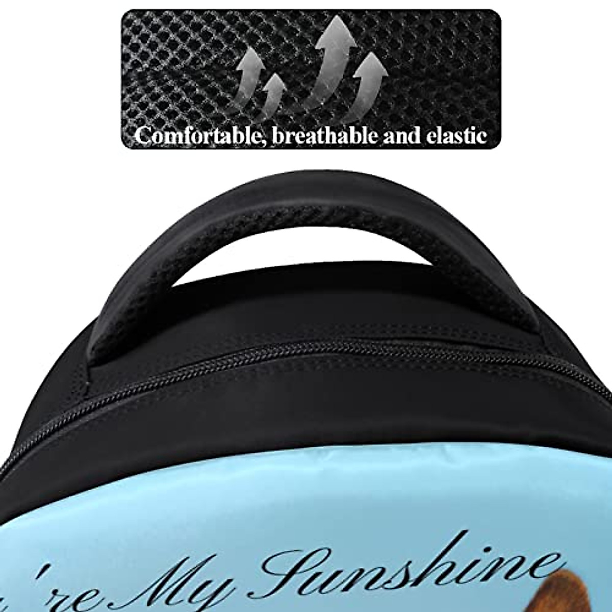 ZZXXB Custom Casual Backpack Personalized Your Text Picture Waterproof Travel Daypack Children School Bag