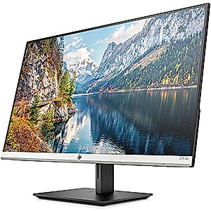 HP 27F 27" IPS LED 4K (3840 x 2160) 60Hz UHD Monitor - 5ms Response - 1000:1 Static 10000000:1 Dynamic Contrast Ratio- 300 CD - Free RATZK HDMI Cable