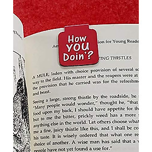 Ata-Boy Friends Bookmark, Friends TV Show Magnetic Bookmarks (4 Set) Friends Gifts & Merchandise…