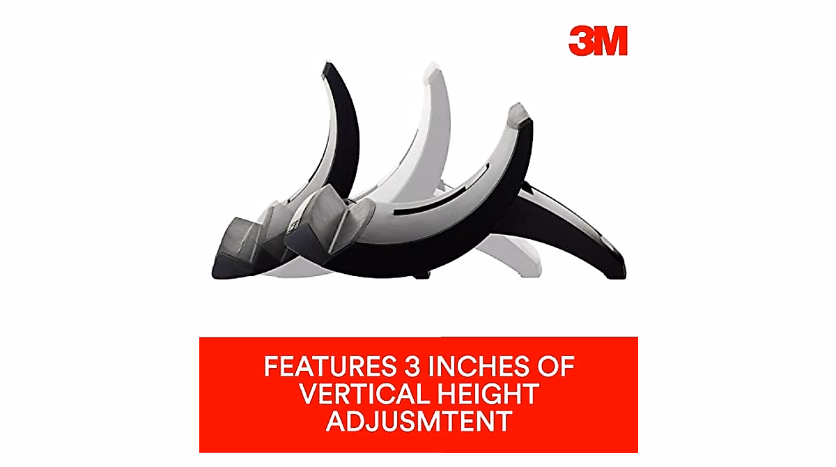 3M Laptop Stand LX550: Raise Screen, Save Space, Reduce Neck Strain