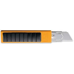 OLFA 25mm Extra Heavy-Duty Utility Knife (H-1) - Multi-Purpose Custom Cutting Depth Utility Knife w/ Anti Slip Grip & Snap-Off Blade, Replacement Blades: Any OLFA 25mm Blade