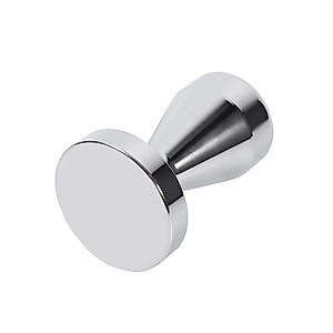 Tamper, Coffee Tamper, Asixx Stainless Steel Tamper Coffee Bean Press Tool With 51mm Diameter Flat Base Hot Suitable for Using in Home or Office, also be A Gift