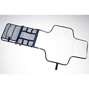 Baby Portable Diaper Changing Waterproof Pad with Pockets for Diapers and Baby Accessories