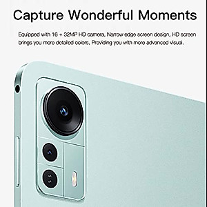 Android 12 Tablet: 10.1 Inch Tablets 8GB RAM, 256GB ROM, Octa-core Processors, 8000mAh Long Lasting Battery, 5G+2.4G Wi-Fi, Dual-SIM丨Blue