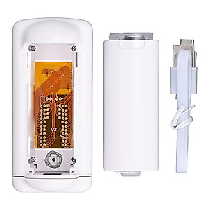 Naroote Pocket Printer, Wireless Mini Printer Multifunction Up to 10W 300 DPI Accuracy for Billboards (Cyan Cartridge (Skin Friendly))