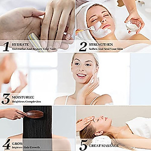 NP NATURES PHILOSOPHY Lavender Rose Multi Use Body Oil 2 Pack Natural and Organic Essential Oil for Face, Body, Nails Care and Massage - 30ML