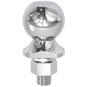 ATRLY2019D Torin Trailer Hitch Ball, 2 Inch Diameter, 1.75 Ton (3,500 lbs), 3/4 x 1-3/4-Inch Shank