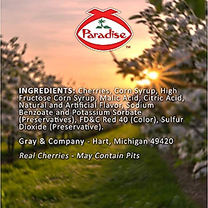 Paradise Red Cherries, 8 Ounce