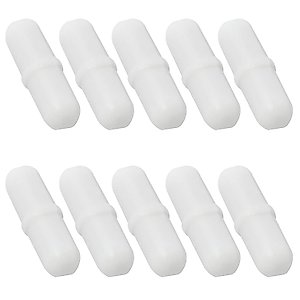 Toolly Magnetic Stir Bars - PTFE Magnetic Stirrer Mixer, Lab Spinbar with Ring Shape (Diameter 7mm,Length 25mm), Pack of 10