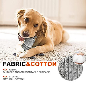 X-XDUN Dog Toys Dog Plush Toys for Aggressive Chewers, Indestructible Dog Squeaky Toys,Durable Teething Chew Toys for Medium and Large Breed Puppy Chew Toys Small Dogs to Keep Them Busy