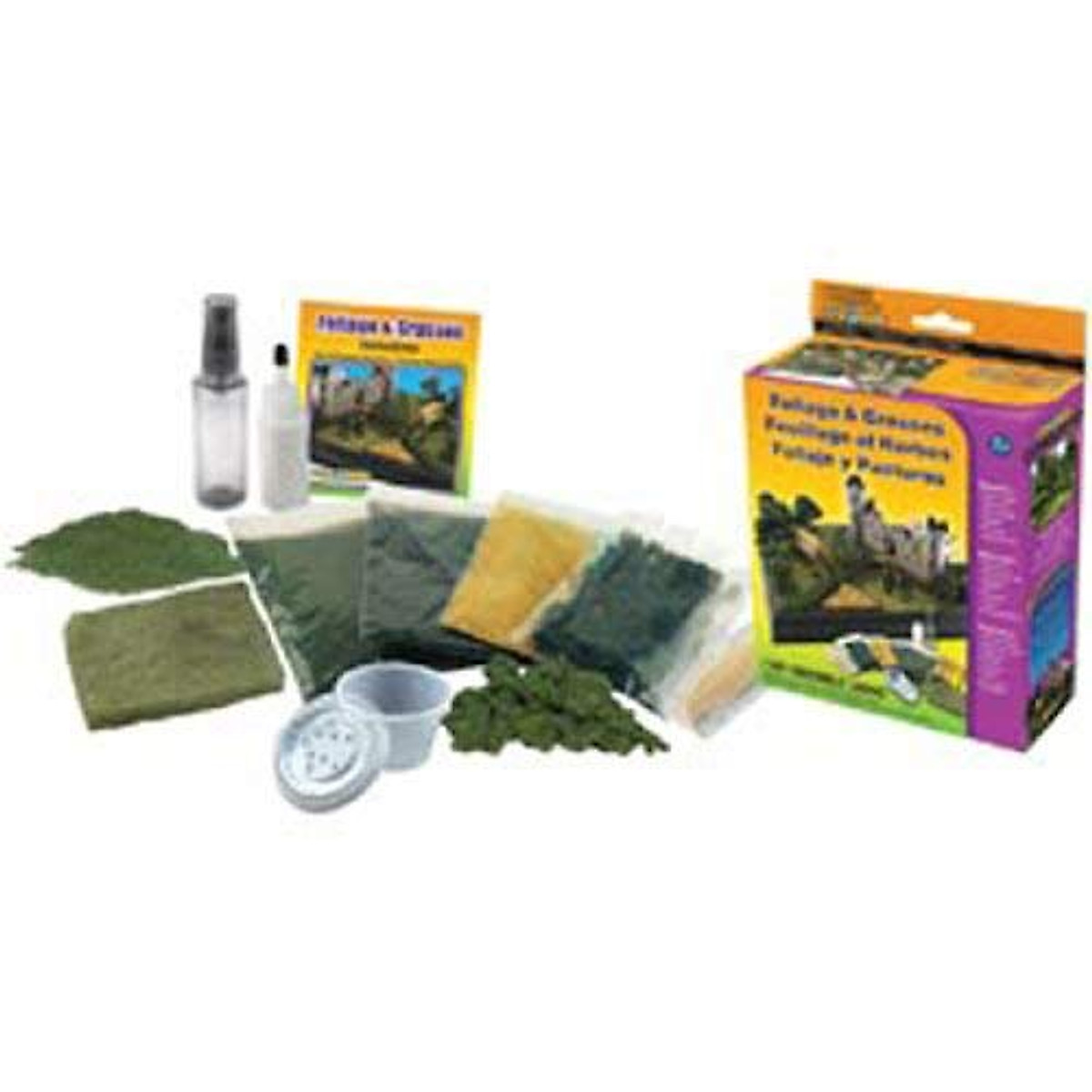 Woodland Scenics SP4120 Scene-A-Rama Foliage and Grasses Kit, Multicolor