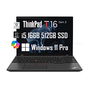 2023 Lenovo ThinkPad P15s Gen 2 15.6" FHD (Intel i7-1165G7, 32GB RAM, 1TB PCIe SSD, T500 Graphics) Mobile Workstation Laptop, Backlit, Fingerprint, 2 x Thunderbolt 4, 3-Year Warranty, Win 10 / 11 Pro
