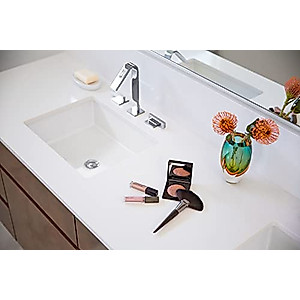 KOHLER K-2882-0 Verticyl Undermount Bathroom Sink, White