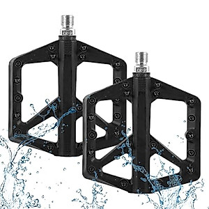 DUDOK Pedals, Non Slip Pedals, 5.394.450.87in Professional Mountain and Road Flat, Widely Used for Electric Bikes, Folding Bikes, City Bikes