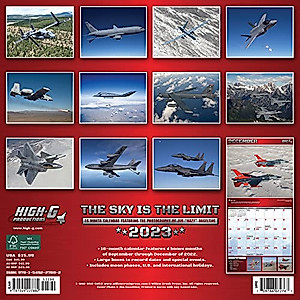 The Sky is the Limit 2023 Wall Calendar