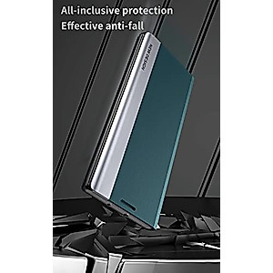 YukeTop Cover for Oppo Reno2 Case, Smart Flip Case, with Stand, Leather + PC, Cover Protection for Oppo Reno2.(Yellow)