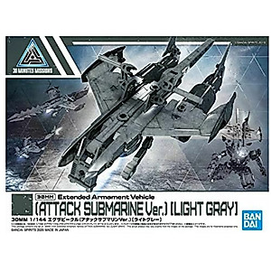 1/144, 30 Minute Missions, bEXM-14T Cielnova Dark Gray, Air Fighter Ver. Gray and Attack Submarine Ver. Light Gray, Option Weapon 1, Option Armor for Commander White, and MYD Curved Tweezers