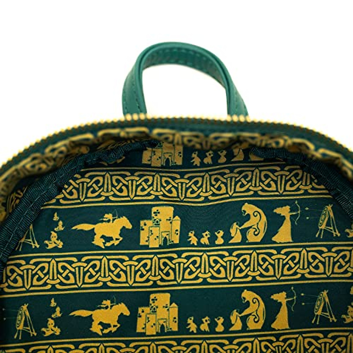 Loungefly Disney Mini Backpack, Pixar Brave Merida AOP