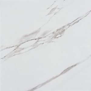 VEELIKE Vinyl Floor Tiles Peel and Stick 12''x12'' White Marble Flooring Tiles Self Adhesive Waterproof Floor Vinyl Sticker Tiles Decorative for Bathroom Bedroom Kitchen Wall Basement 4 Pack