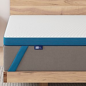 BedStory 3 Inch Firm Mattress Topper Full Size, Extra Firm Pain-Relief Memory Foam Bed Topper, Gel Bamboo Charcoal Copper Green Tea Infused, Skin-Friendly Non-Slip Cooling Pad, CertiPUR-US Certified