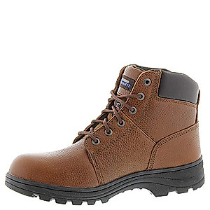 Skechers for Work Men's Workshire Relaxed Fit Work Steel Toe Boot,Brown,11 M US