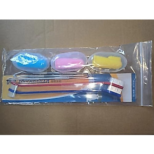 QeeHeng 8 Pack Dog Teeth Cleaning Tools Plaque Remover, Dog Tooth Brushing Kit Include 3 Different Stainless Steel Dog Tooth Scraper and 2 Dog Toothbrush and 3 Dog Finger Toothbrush