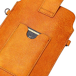 Crossbody Cell Phone Purse Credit Card Holder Wallet，Women PU Leather Multicolor Handbag with Adjustable Strap