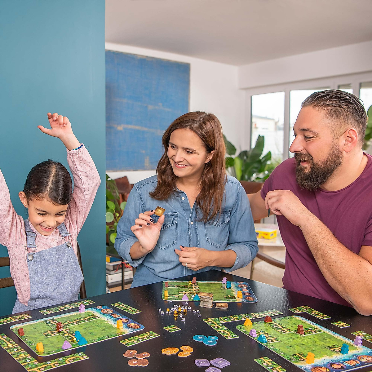 HABA Karuba - Jungle Adventure Tile Placement Family Puzzle Game - Exciting Family Games & Kids Board Games Ages 8-12 (Made in Germany)