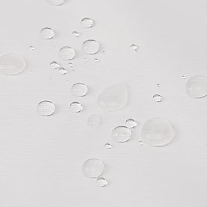 Pyonic Outdoor Waterproof Throw Pillow Covers Geometric Pillowcases Black and White Pillow Covers for Patio Garden Set of 2, 18 X 18 Inches