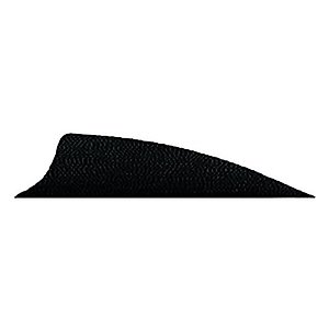 Bohning 1.5-Inch Shield Cut X-Vanes (36-Pack), Black