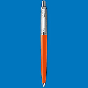 Parker Jotter Originals Ballpoint Pen Collection, 90s Retro Orange Finish, Medium Point, Black Ink, 1 Count