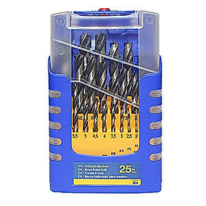 Fisch FSF-364740 Metric Brad Pt. Drill Bit Set