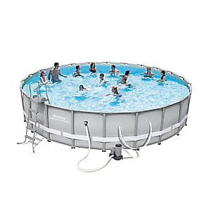 Bestway Power Steel Frame Pool Set, 22' x 52"