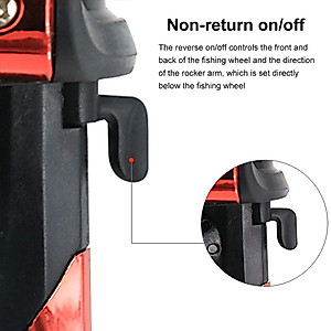 FAgdsyigao 3 Bearing Balls Fishing Reel,Mini High Speed Spinning Fishing Reel with 60m Transparent Line Blue