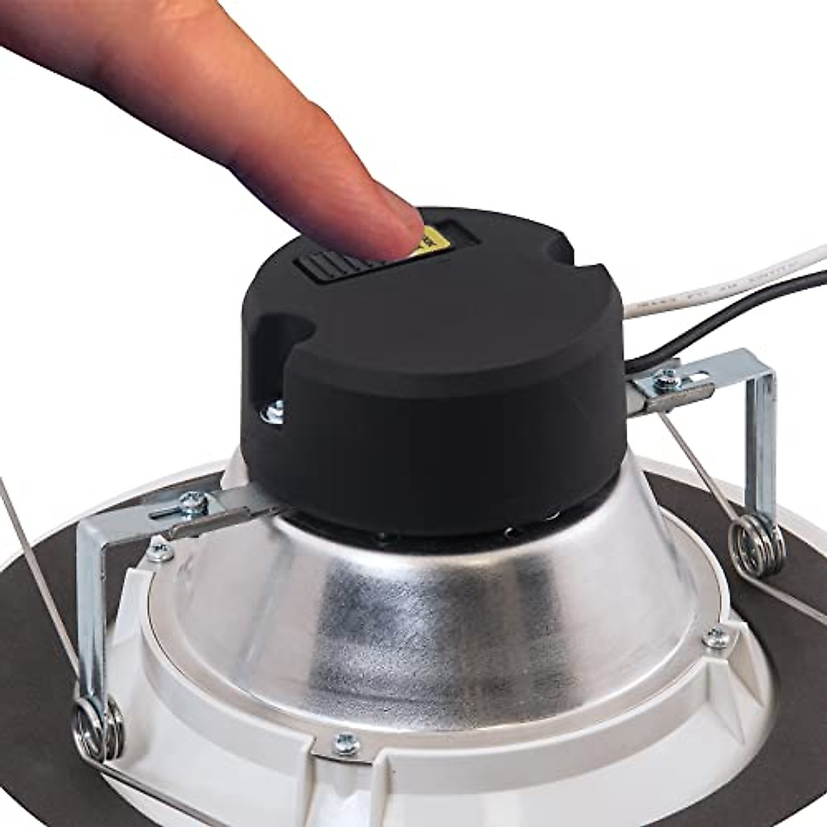 HALO LT 5/6 inch Selectable 3CCT (3000-5000K) Integrated LED, White Recessed Light, Dimmable Retrofit Trim