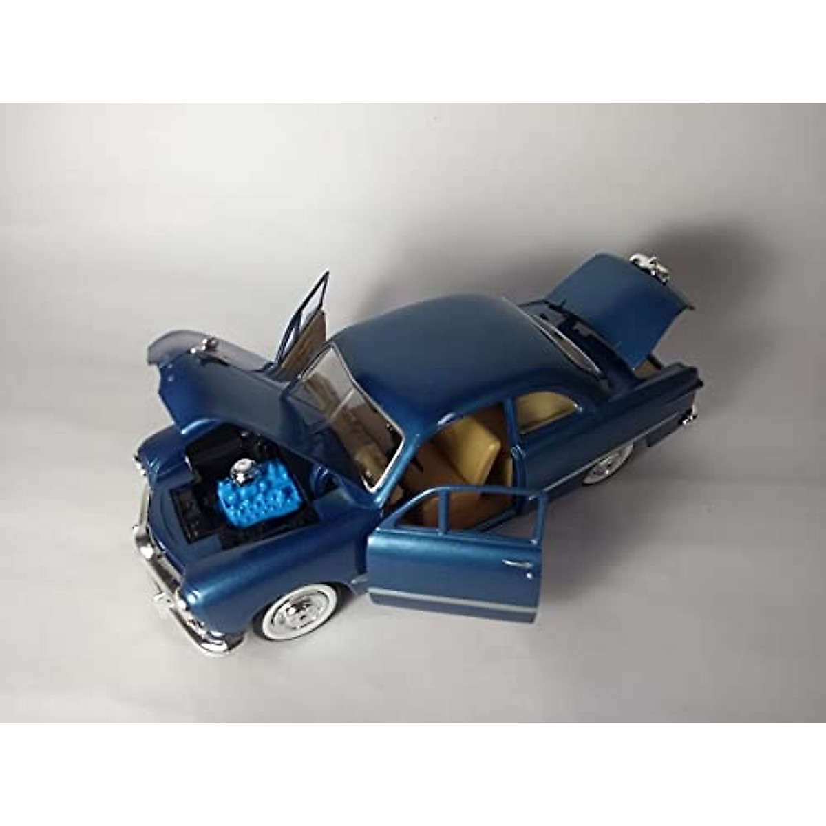 1949 Ford Coupe, Metallic Blue - Showcasts 73213 - 1/24 Scale Diecast Model Car, but NO Box