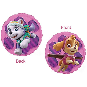 Paw Girl Pups on Patrol Skye 4th Birthday Party Supplies Balloon Bouquet Decorations