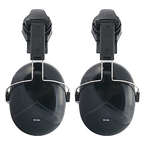 Trend Clip-On Ear Defenders for the Trend Airshield Pro and Air Pro Max, AIR/P/6A,Black