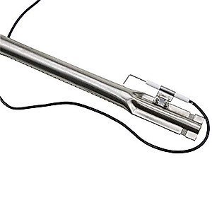 Hisencn Repair Kit for Costco Kirkland 720-0432, Nexgrill 720-0193, 720-0432 Gas Grill Models, Grill Burner Tube Pipe, Heat Plate Tent Shield Burner Cover, Igniter Electrode Replacement Parts