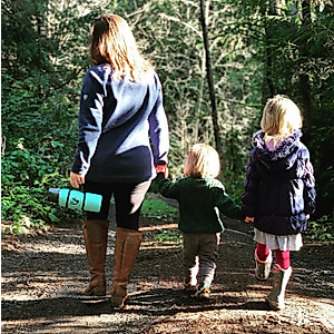 CERES CHILL Water Bottle Strap Handle Carrier fits 8oz to 28oz in Size, Silicone Strap Makes Any Bottle Handheld. for Runners & Joggers Anti Slip Grip & Drop Protection (2-Pack, Black, Small)