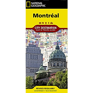 Montreal Map (National Geographic Destination City Map)