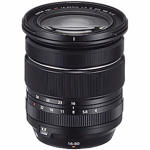 Fujifilm X-T5 Mirrorless Digital Camera with 16-80mm Lens (Black, 16782636) Bundle with Corel Editing Software + Graduated Color Filters + Large Camera Bag + Lens Filters + Cleaning Kit + More