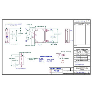 MNEDC-5 Panel Mount Breaker