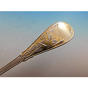 Japanese by Tiffany and Co. Sterling Silver Fish Server w/Silver Bird Vermeil